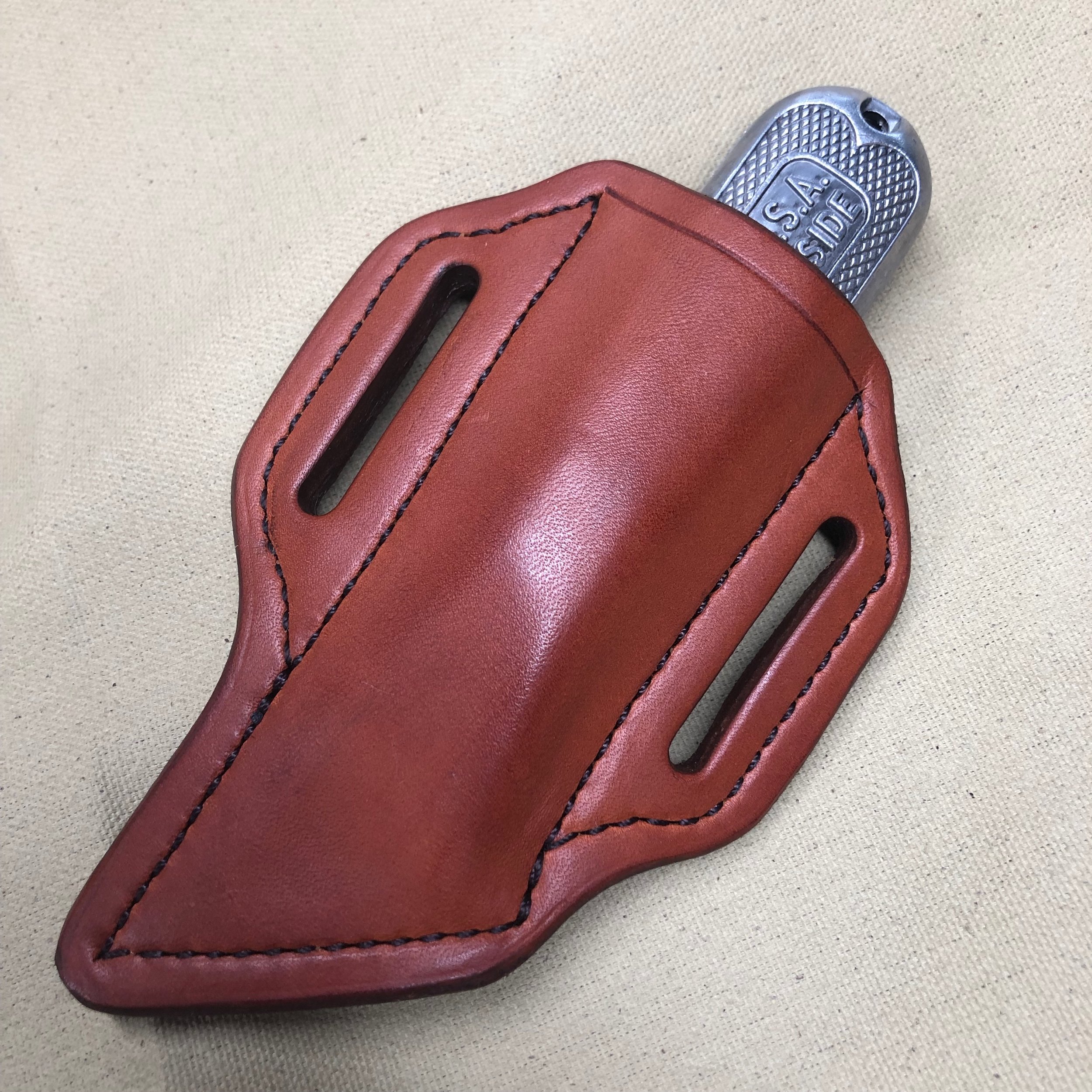 Stanley© 199 Utility Knife Sheath — Payne Leather & Tool