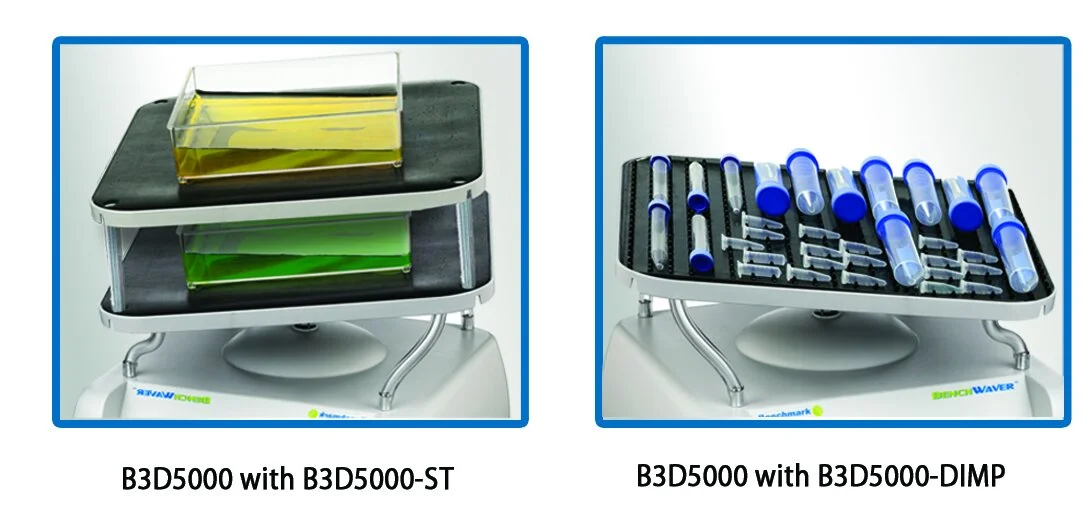 BENCHWAVER™ 3D ROCKER WITH FLAT MAT, 13.5X13" PLATFORM — Knowble Scientific