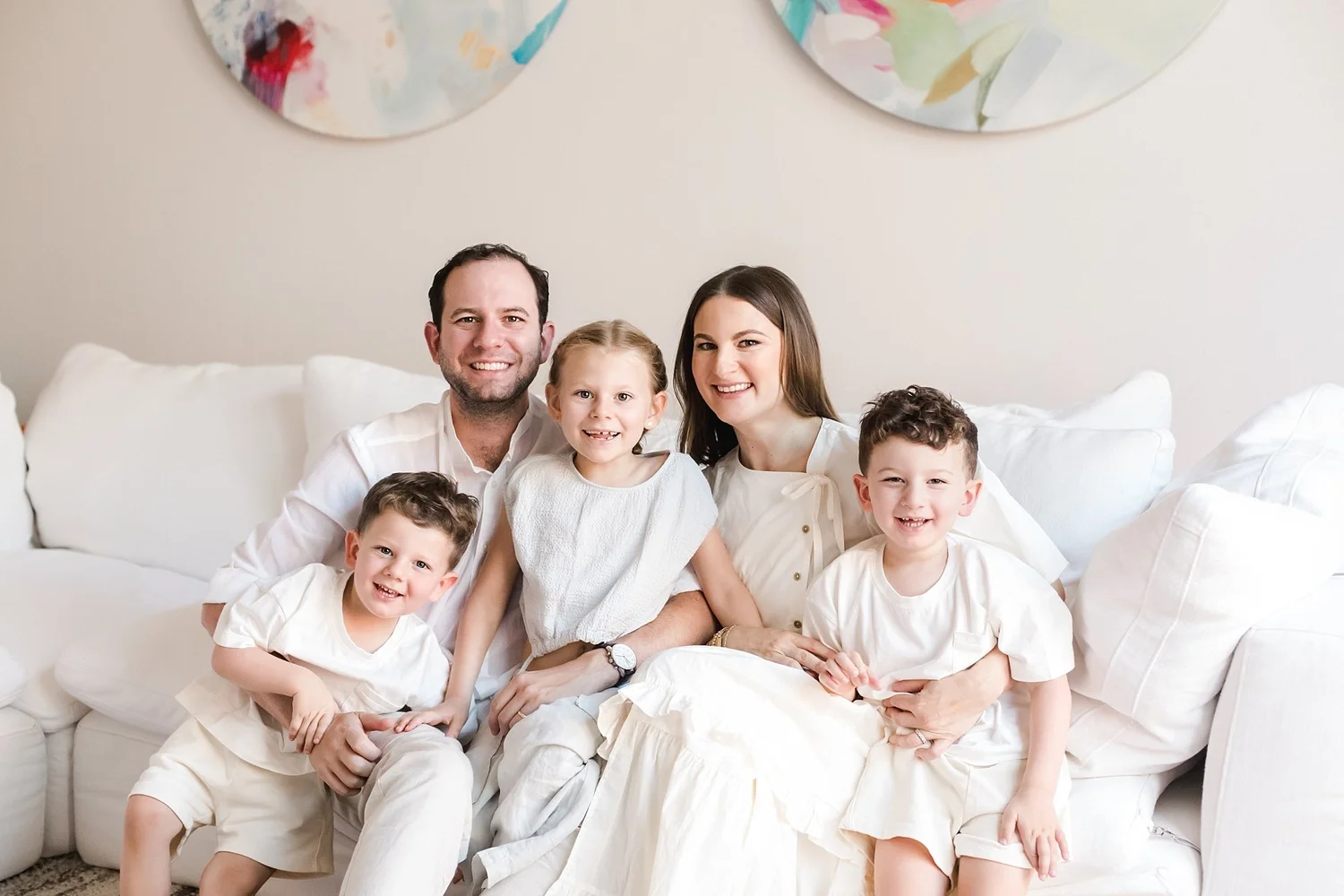 Extended Family Portraits At Home | Dallas Family Photographer — Rachel ...