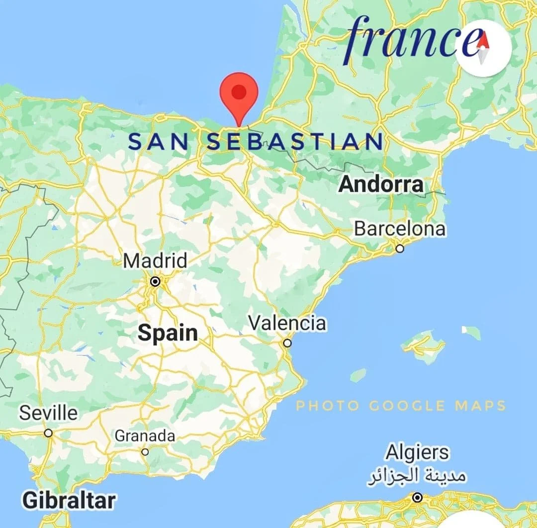 Where Is San Sebastian Spain Map - Guinna Hyacinthia Where Is San Sebastian Spain Map - Guinna Hyacinthia
