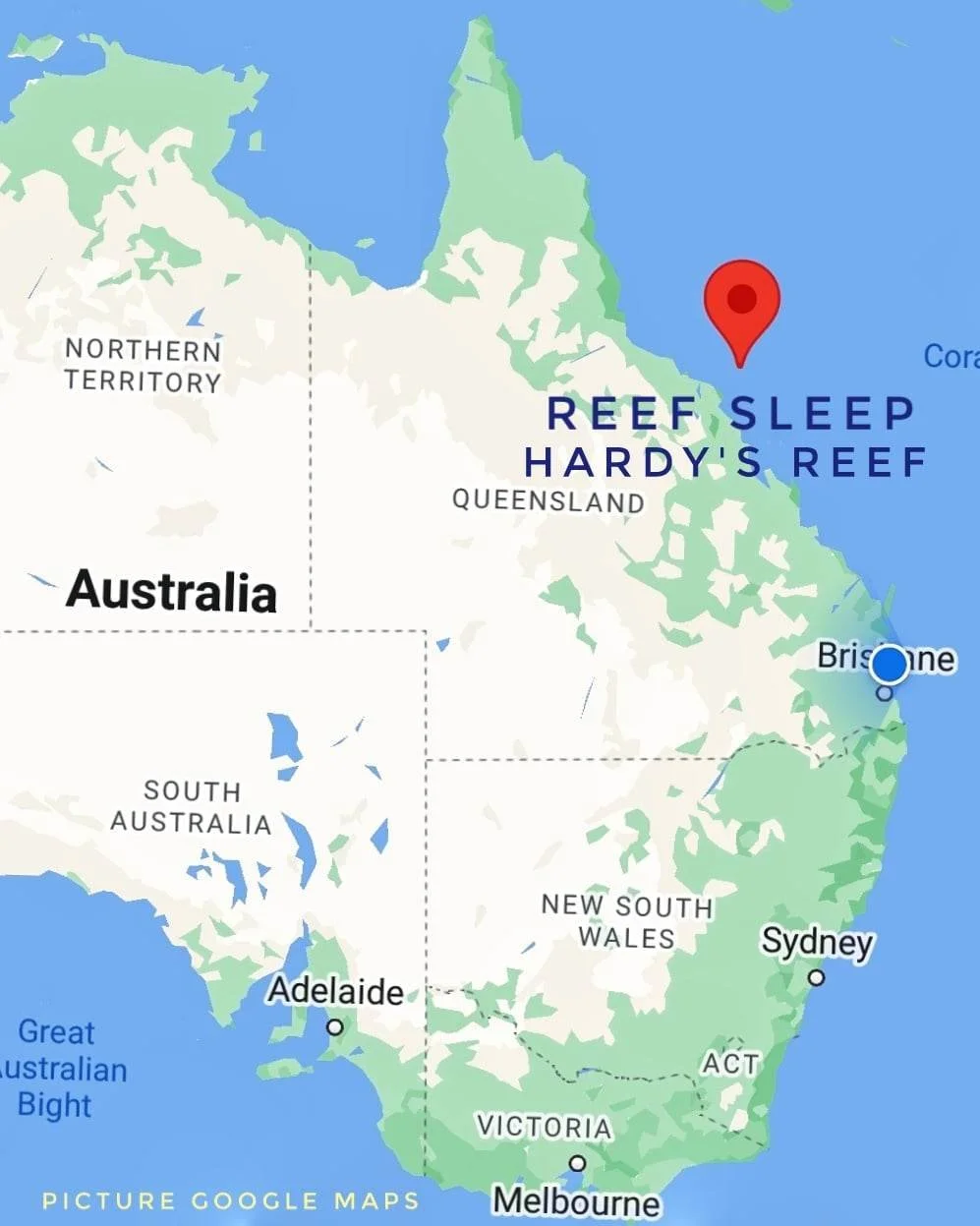 The Great Barrier Reef. Sleeping under the stars on the Reef World ...