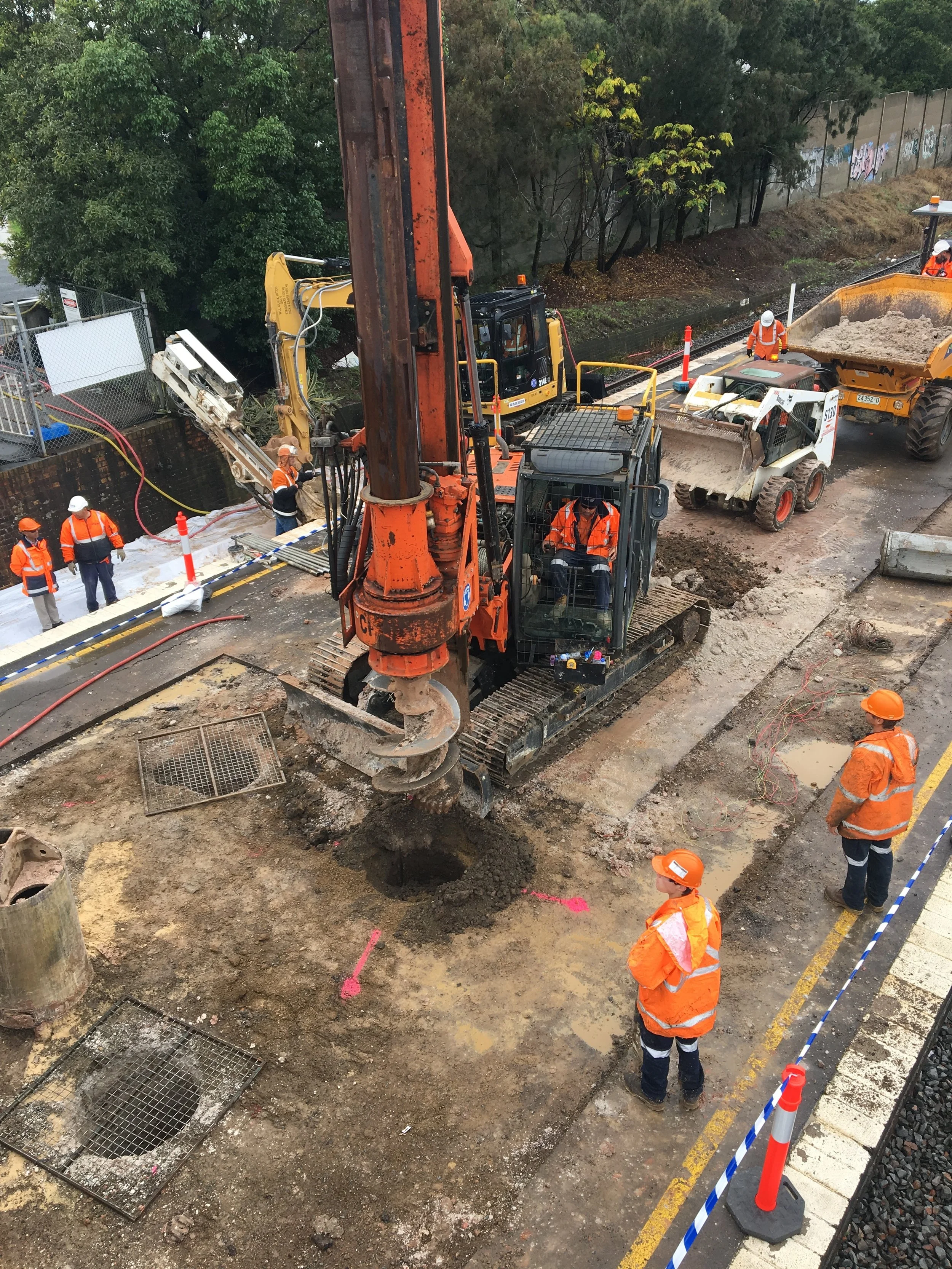 BORED PIERS — Civil Sydney