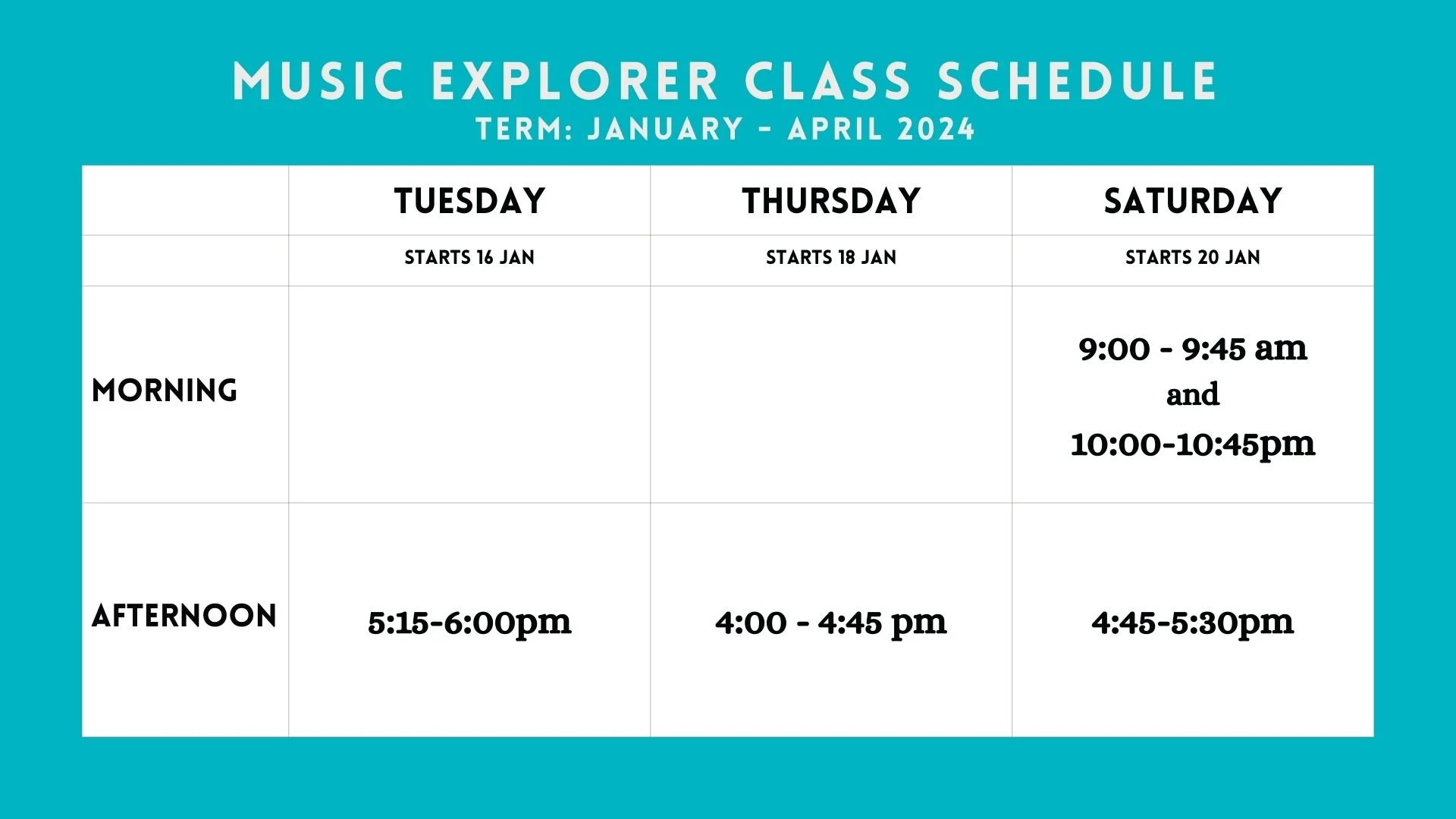 Trial Lesson — Joy Music Studio