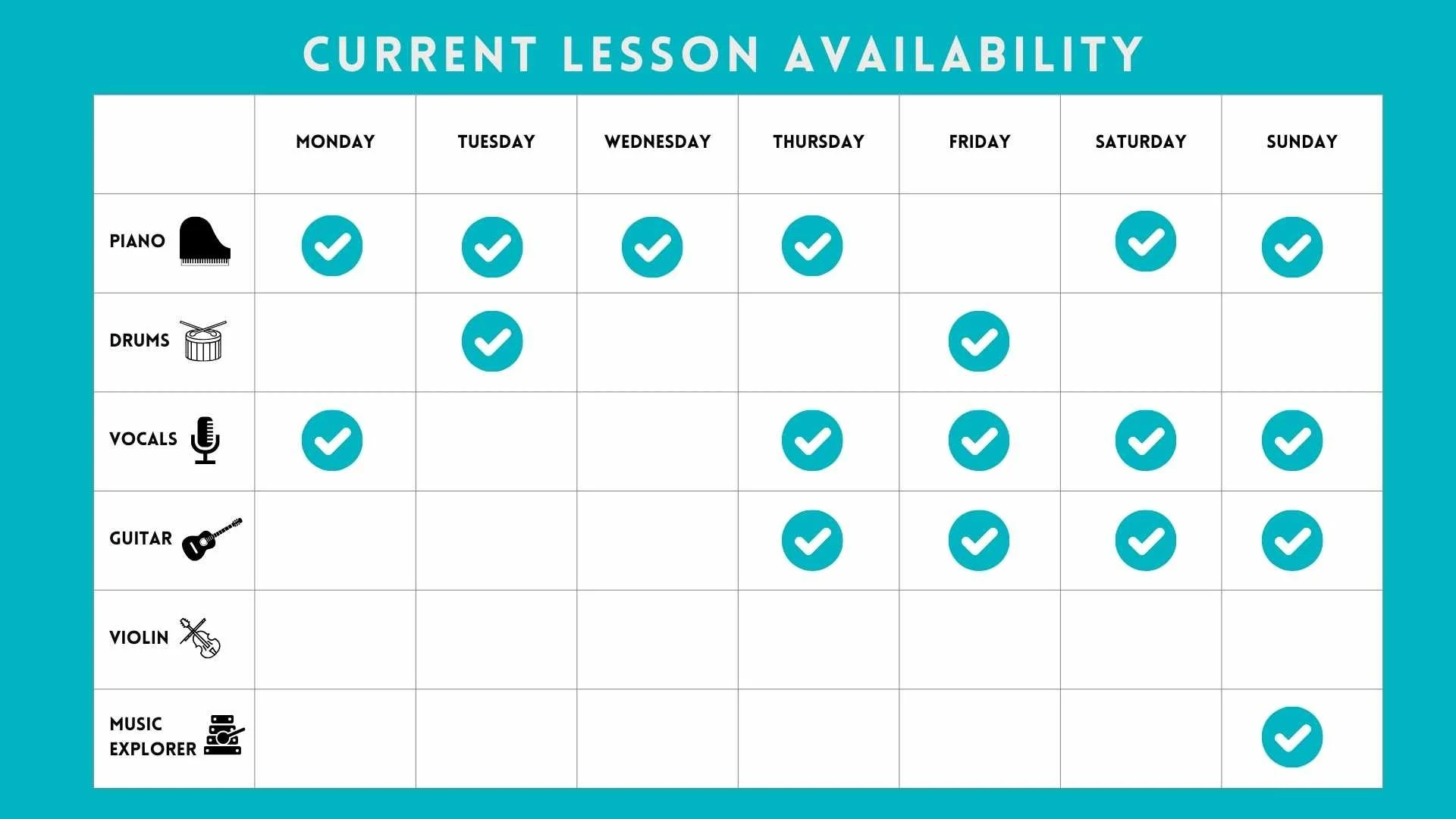 Trial Lesson — Joy Music Studio