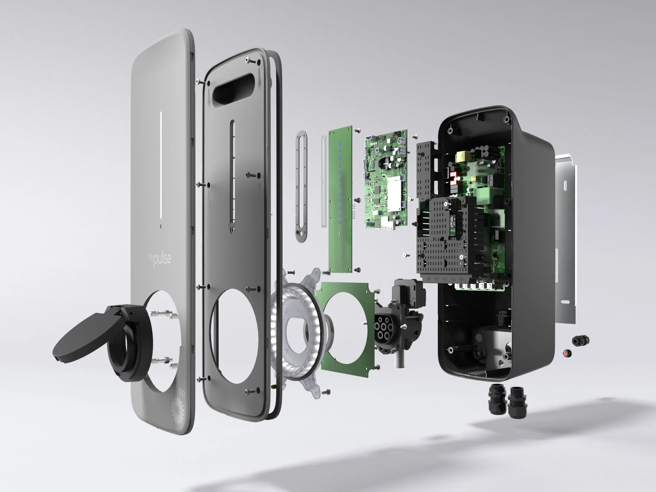 The bp pulse charger smart range are EVSE products for charging of ...