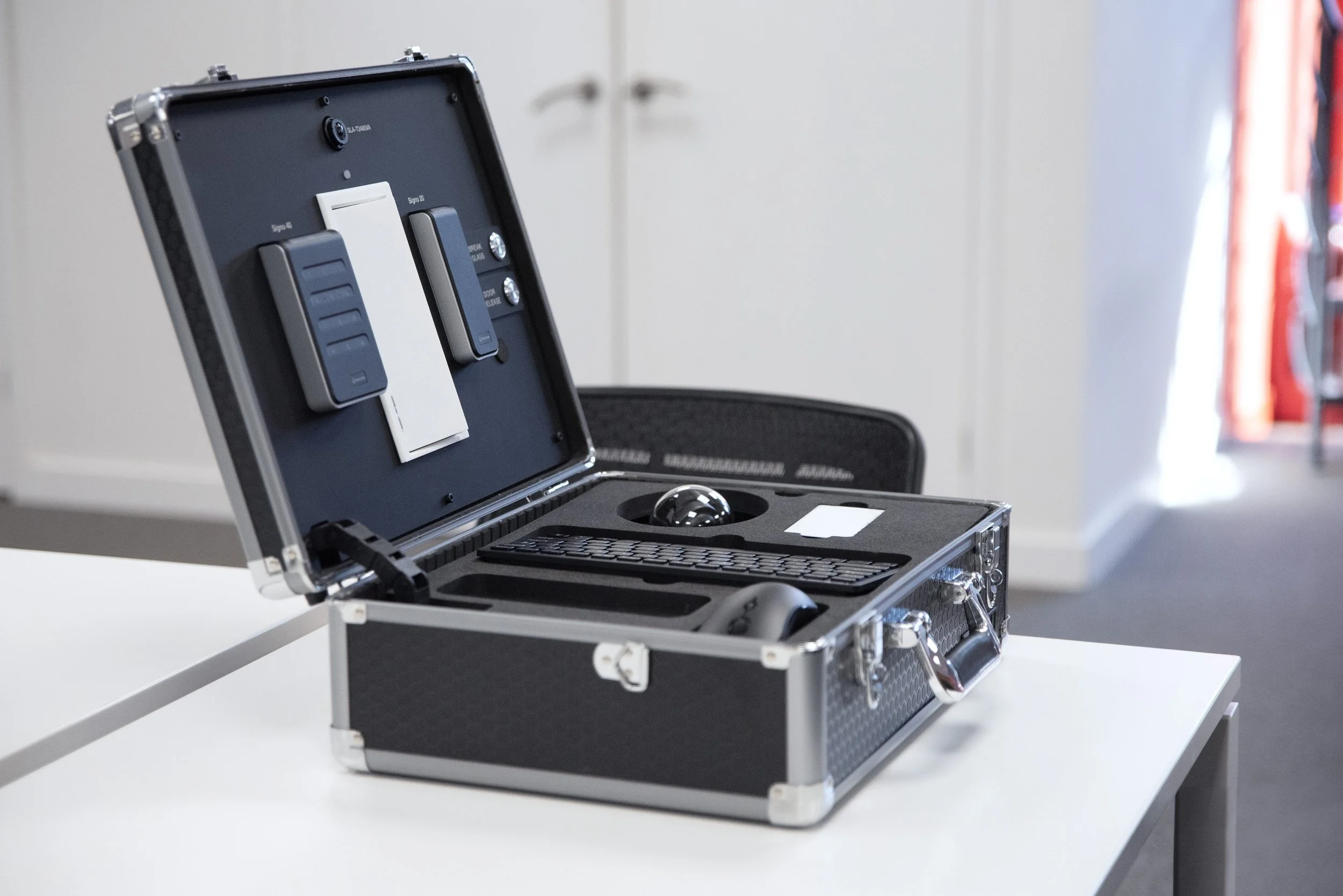 Hanwha Vision Security demo case — Designworks | Award-winning design ...