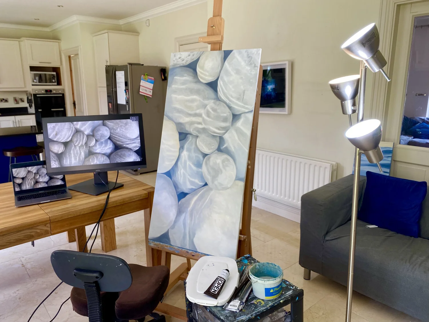 Setting up your professional studio at home — Fran Halpin