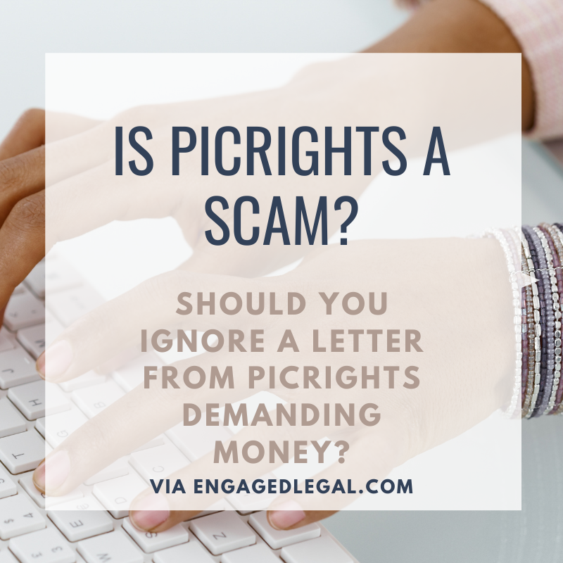 Letters from PicRights, Higbee & Associates, and Demands for Copyright ...
