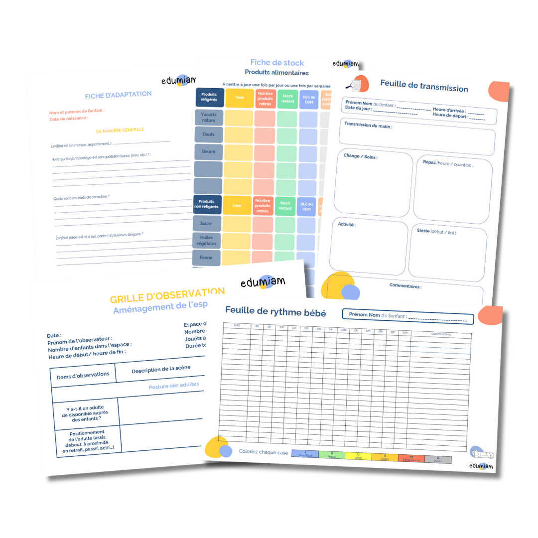 Guides de la petite enfance diversification alimentaire — edumiam