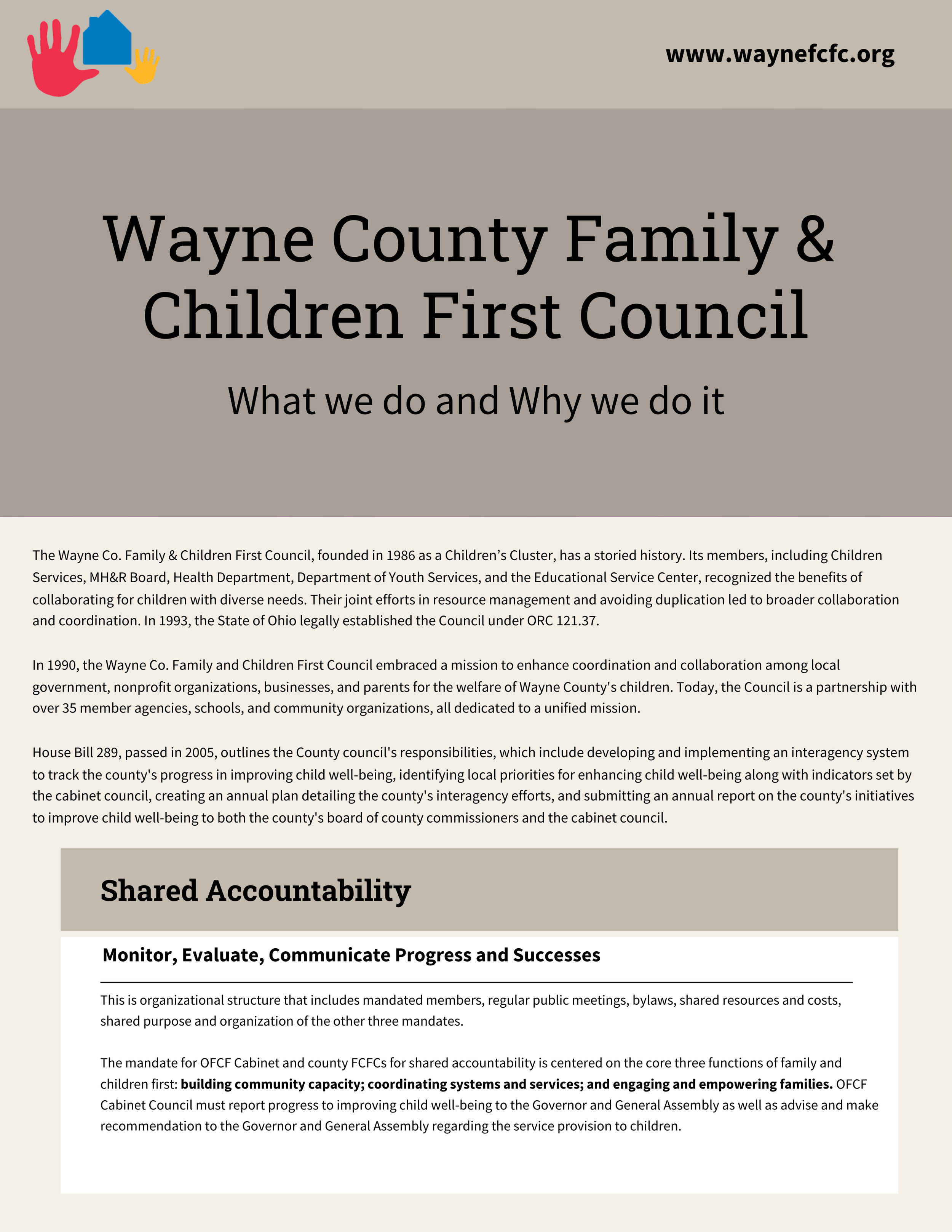 What We Do — Wayne County Family & Children First Council