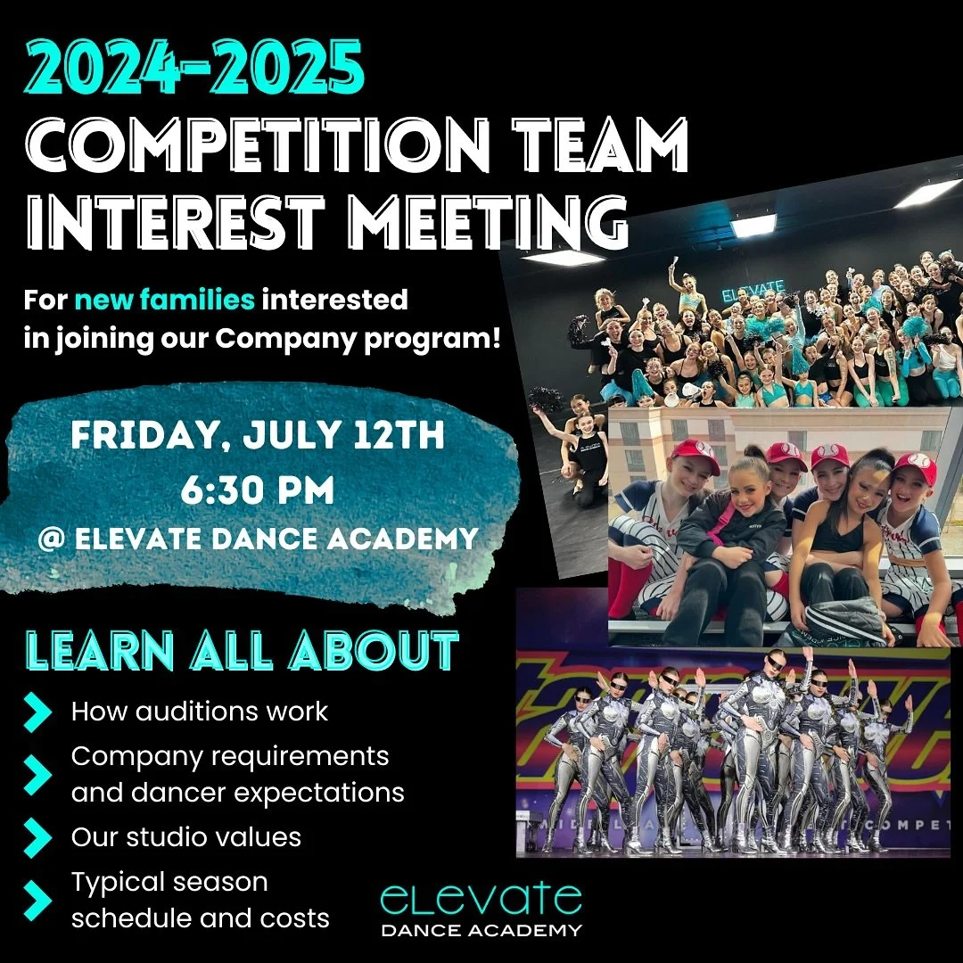 Elevate Dance Academy | Dance Studio | Classes | Competitive | Recreational