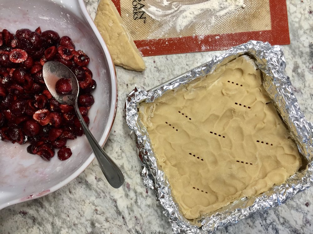 Cherry Shortbread Bars — The Bell House