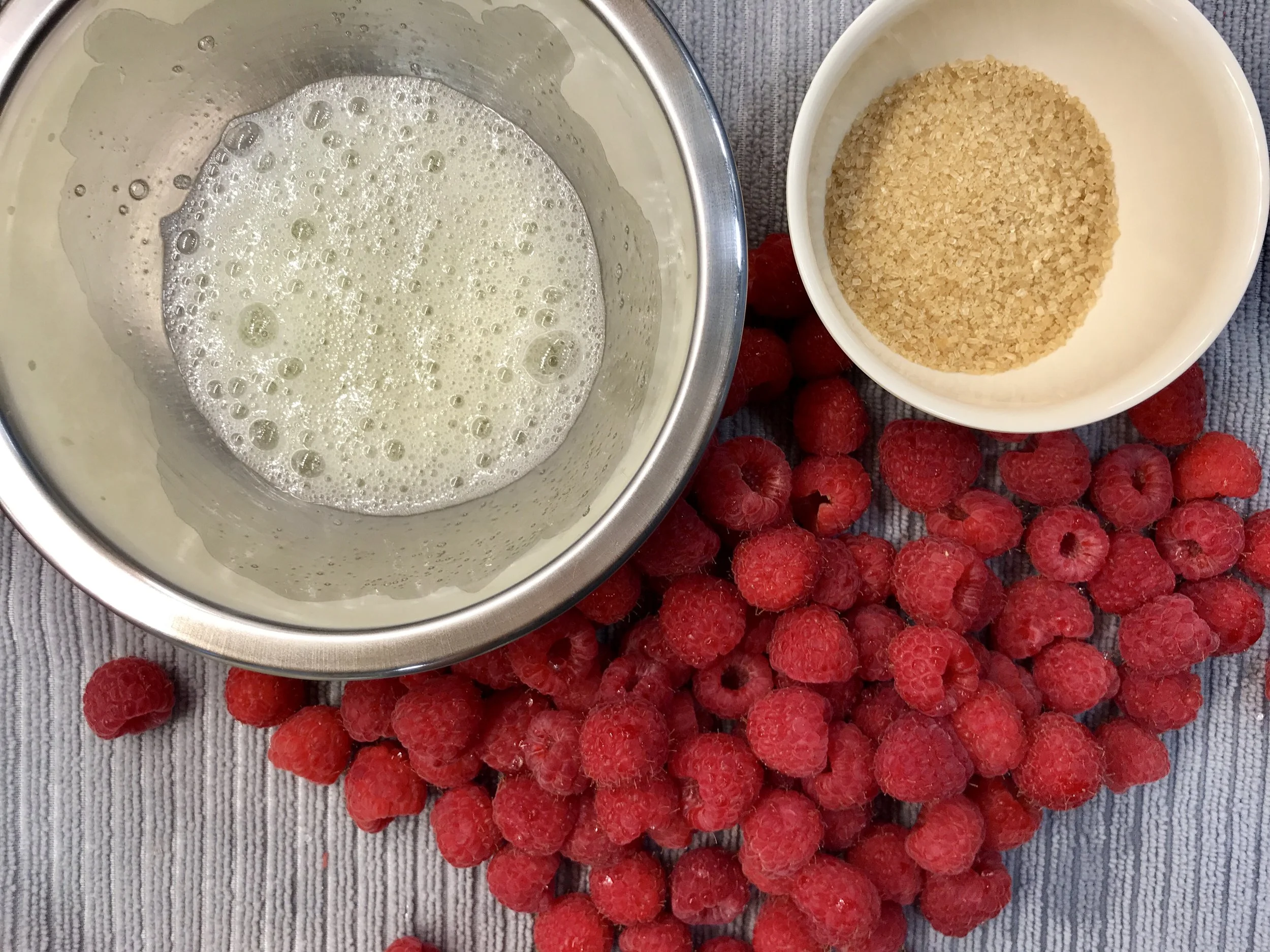 Sugared Raspberries — The Bell House