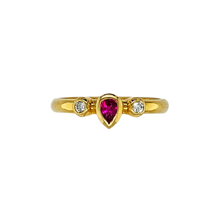 Ruby & Diamond Ring — Jon Thomas Fine Jewelry