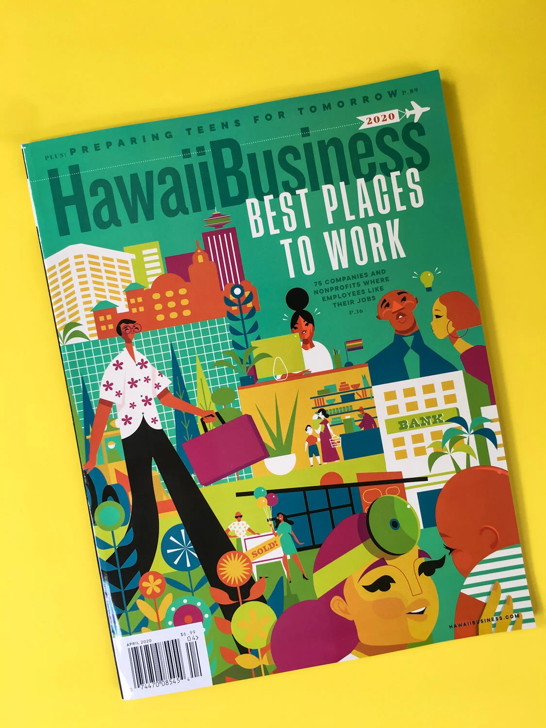 Entrepreneur Magazine Illustration