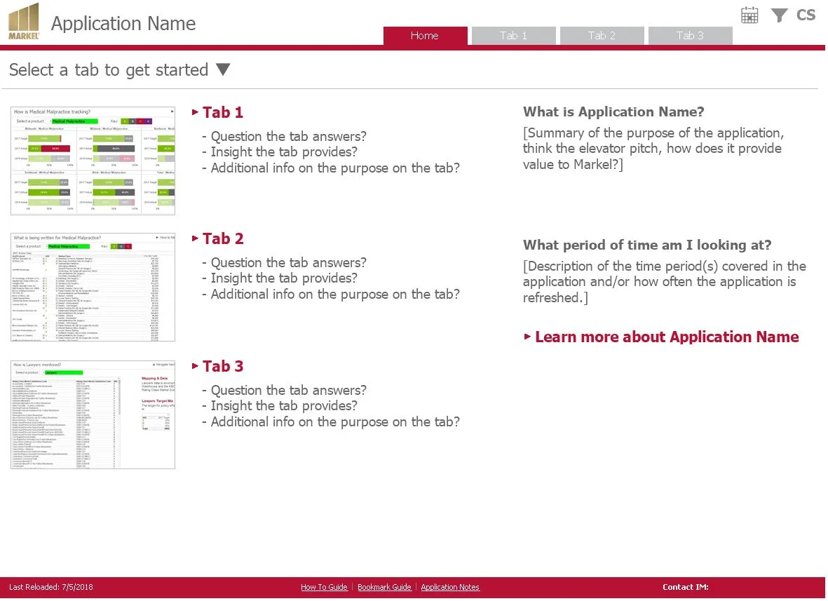 QlikView Templates — 180 Lunches