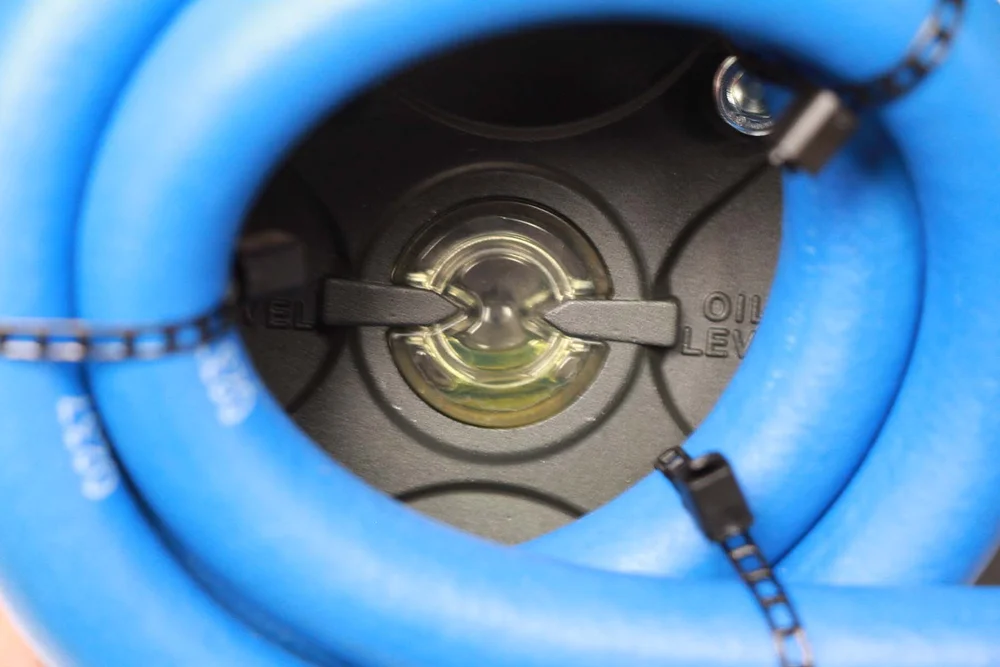 Pump Box Oil Change — WAZER Support | The First Desktop Waterjet.