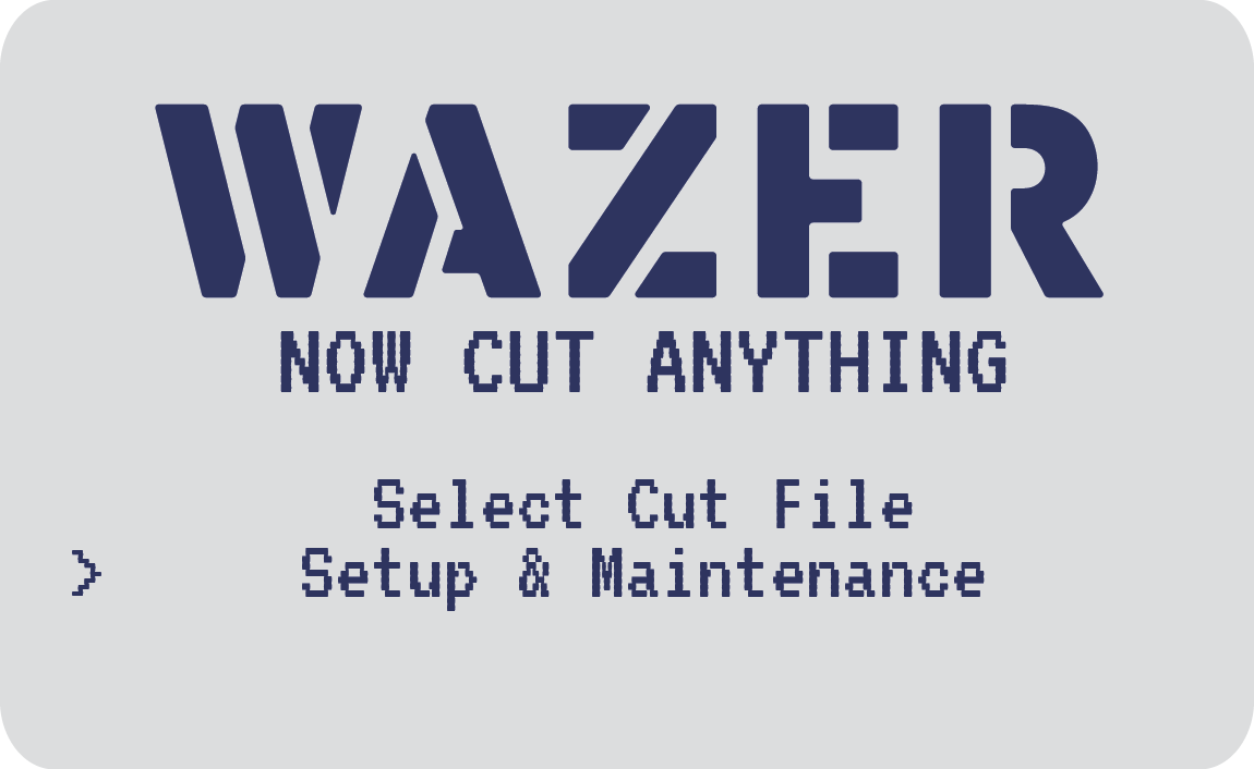 Priming the Plumbing — WAZER Support | The First Desktop Waterjet.