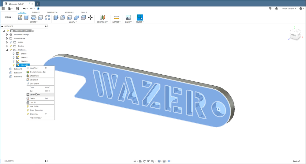 Exporting DXF Files — WAZER Support | The First Desktop Waterjet.
