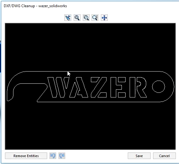 How to Export DXF Files — WAZER Support | The First Desktop Waterjet.