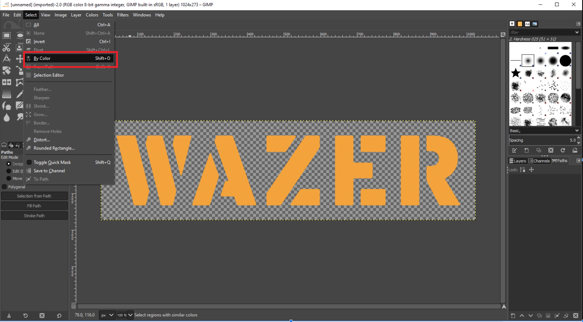 Gimp2 Add Border To Text Digikurt