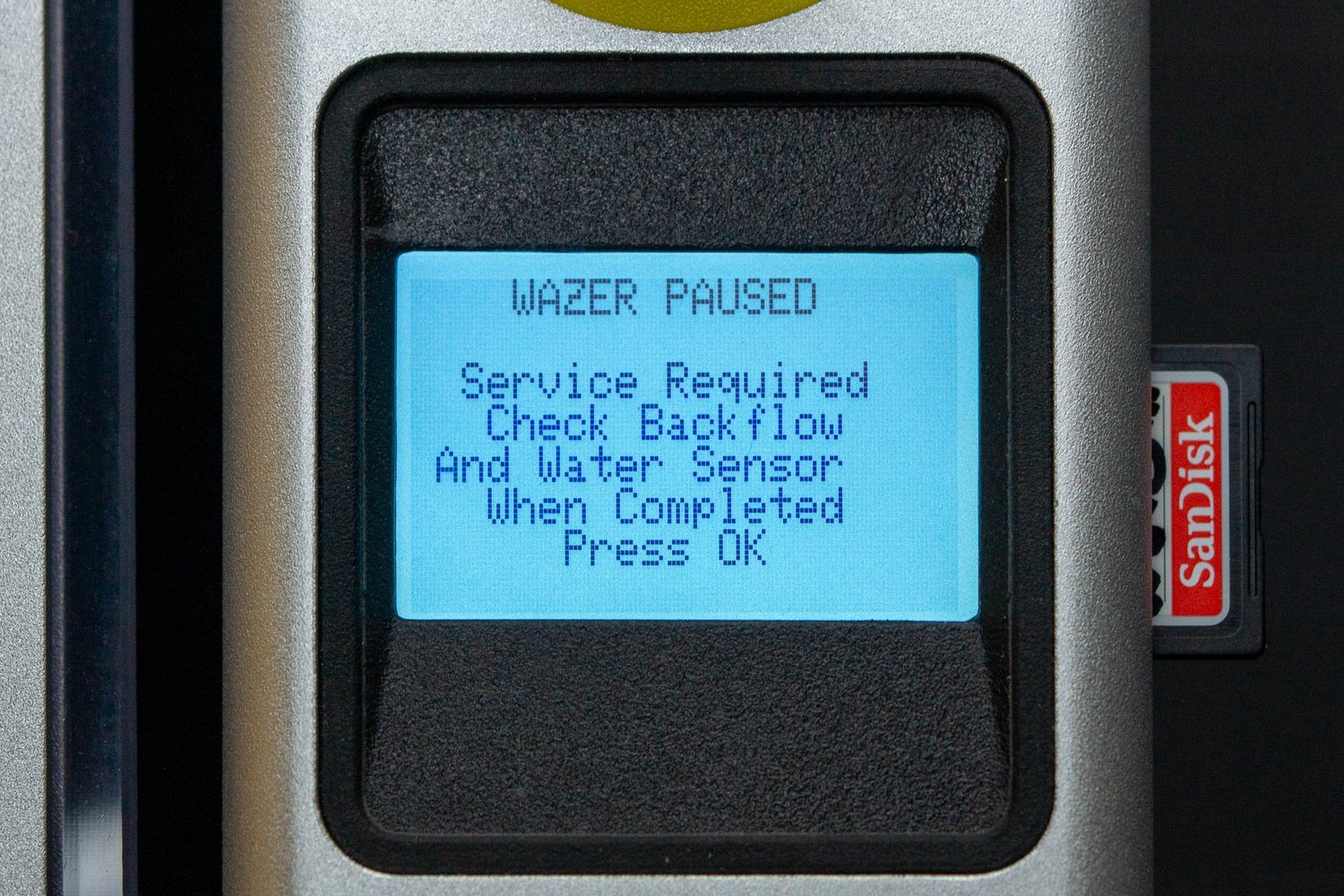 Abrasive Backflow Detect and Clean Abrasive Hose — WAZER Support | The ...