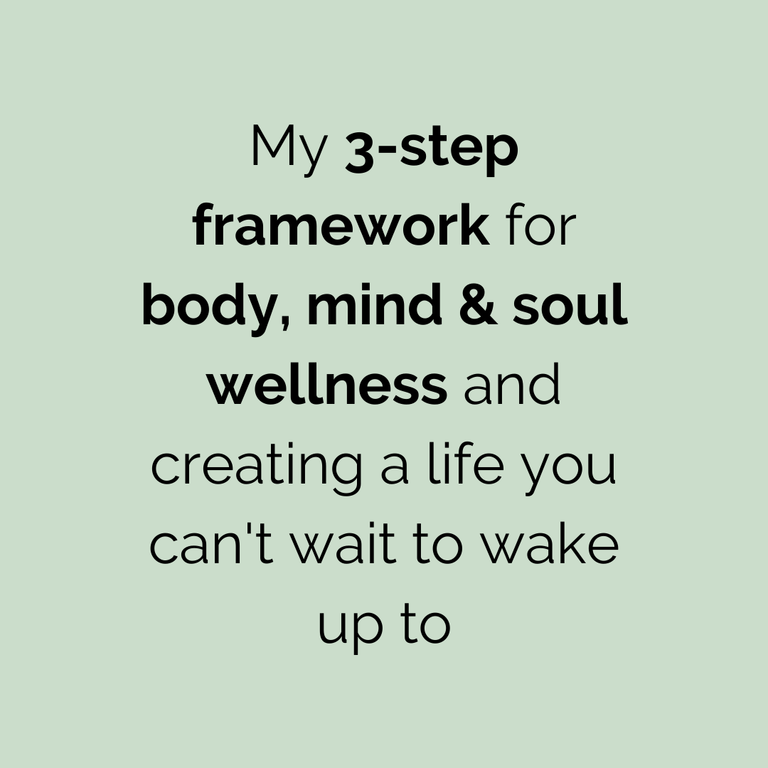 free masterclass 3-step framework