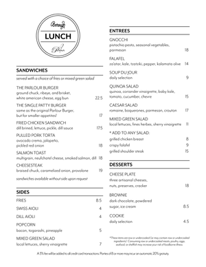 Lunch — Borough