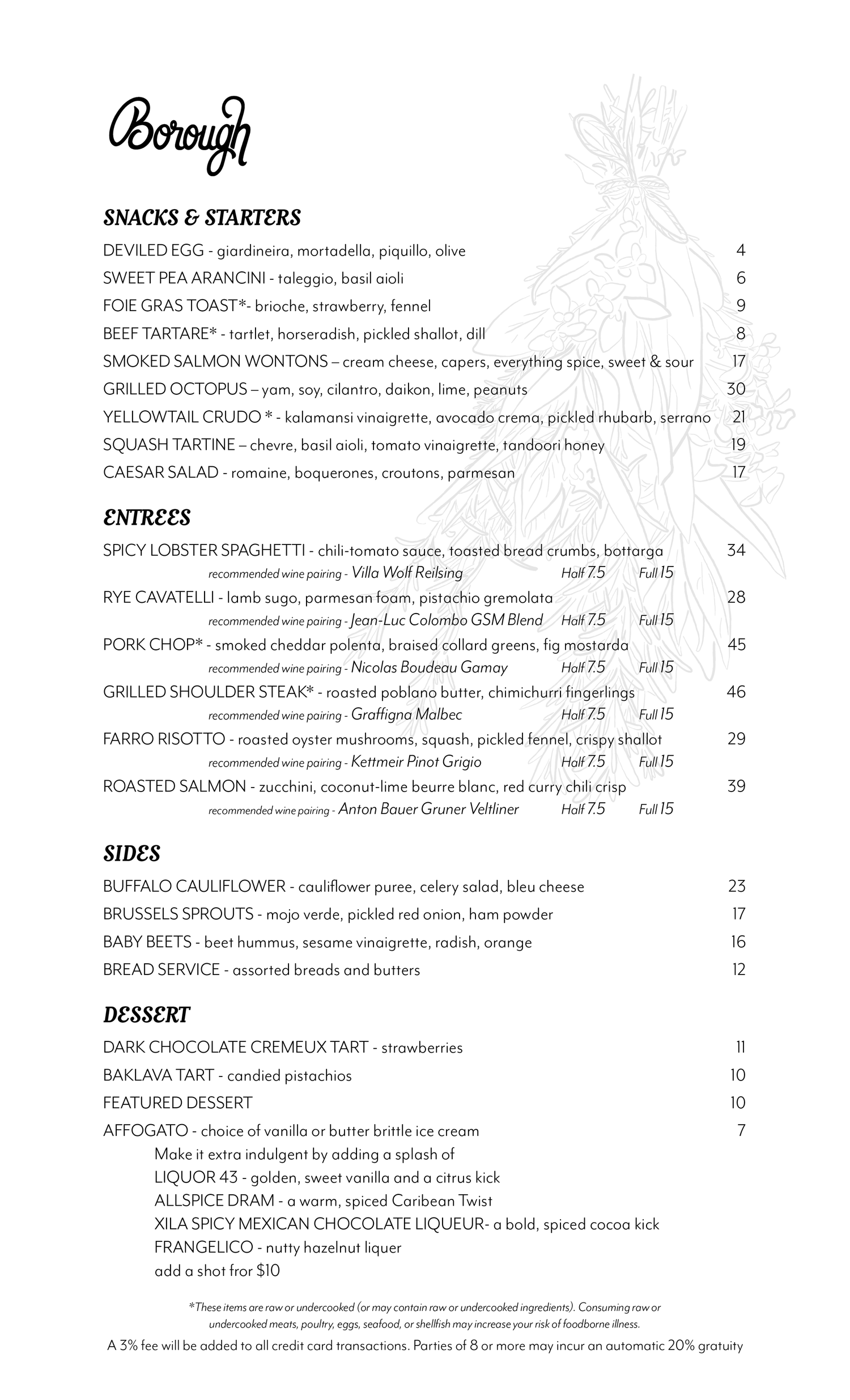 Dinner — Borough