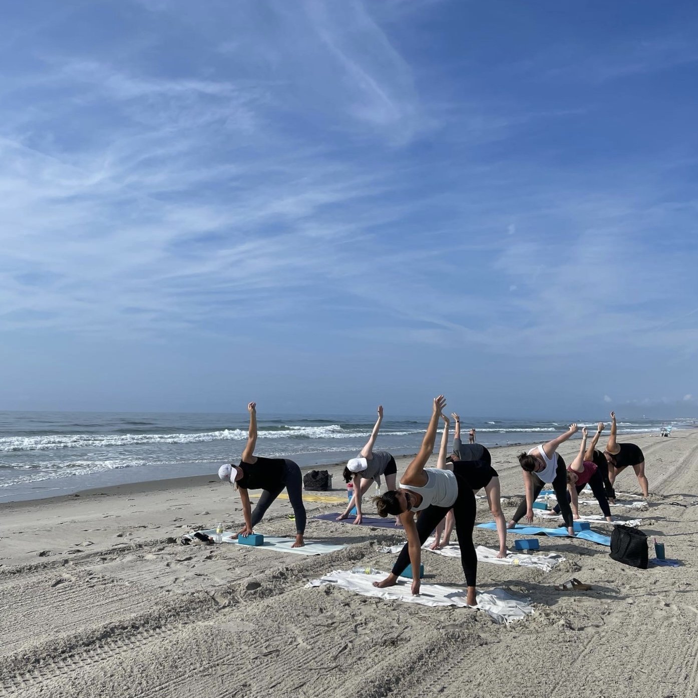 Beach Yoga Class