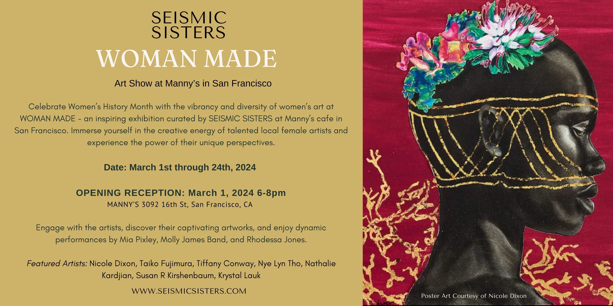 WOMAN MADE II — Seismic Sisters