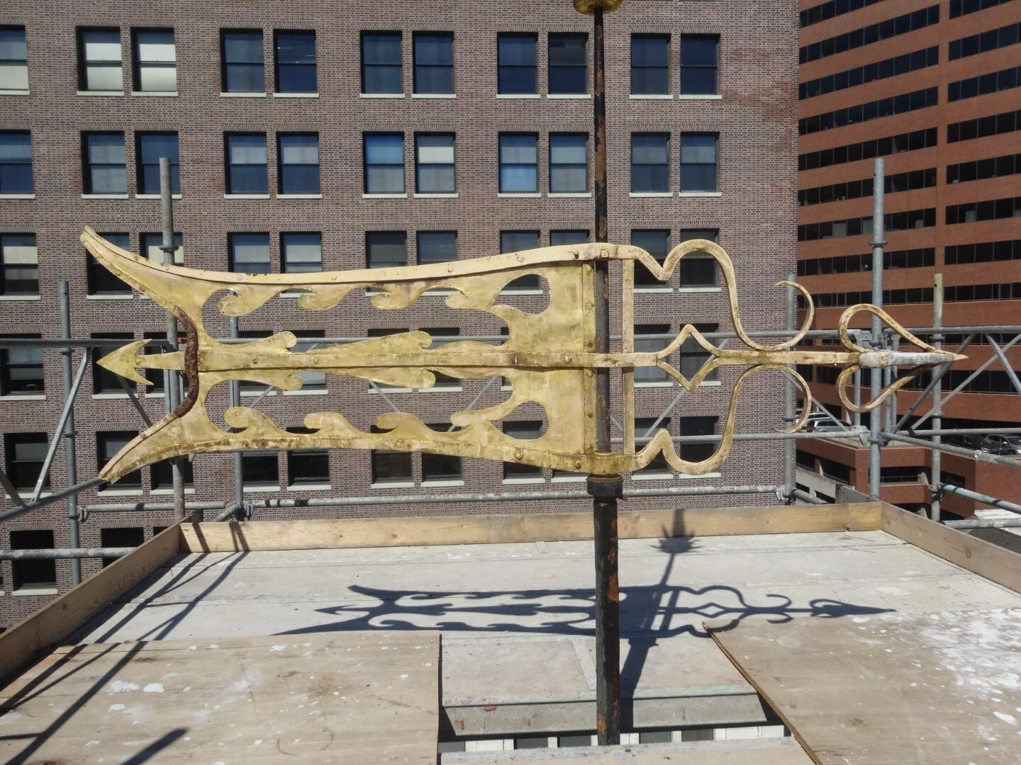 Congress Hall Weathervane — KREILICK CONSERVATION, LLC