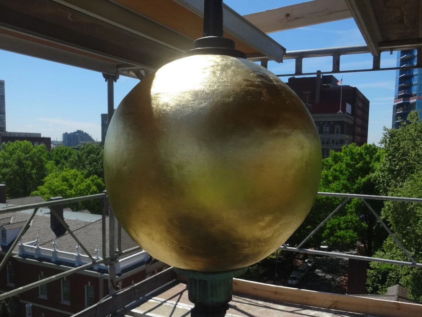 Old City Hall Weathervane — KREILICK CONSERVATION, LLC