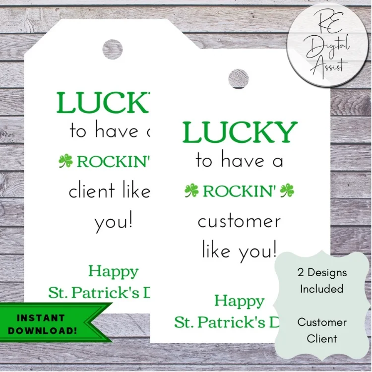 Pop-By Ideas for March + Printable tags — Amanda Behm ¤ Real Estate ...