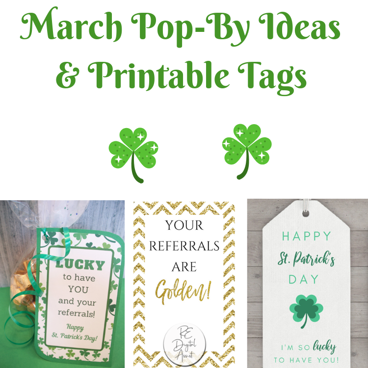 Pop-By Ideas for March + Printable tags — Amanda Behm ¤ Real Estate ...