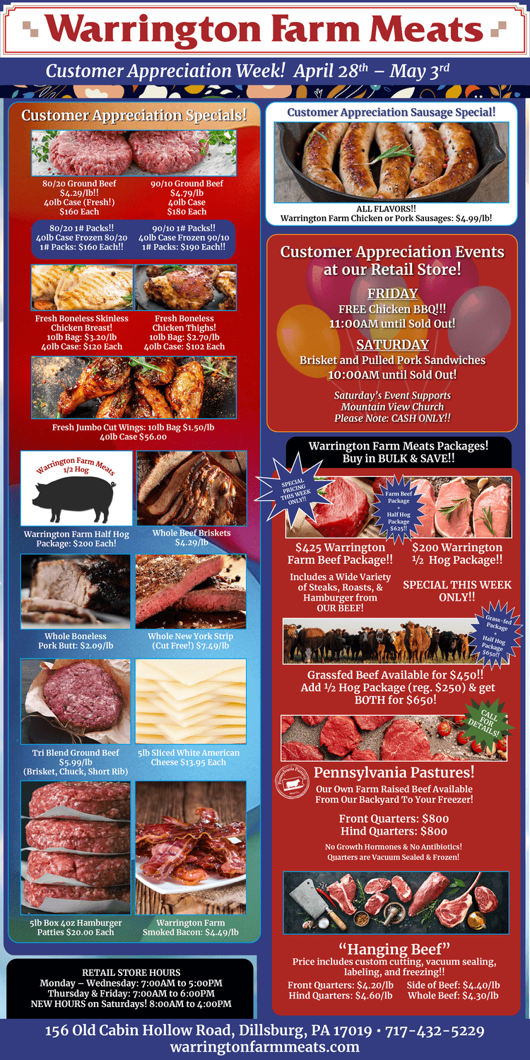 Warrington Farm Meats