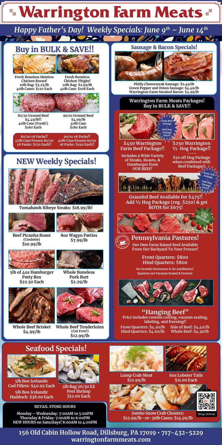 Warrington Farm Meats