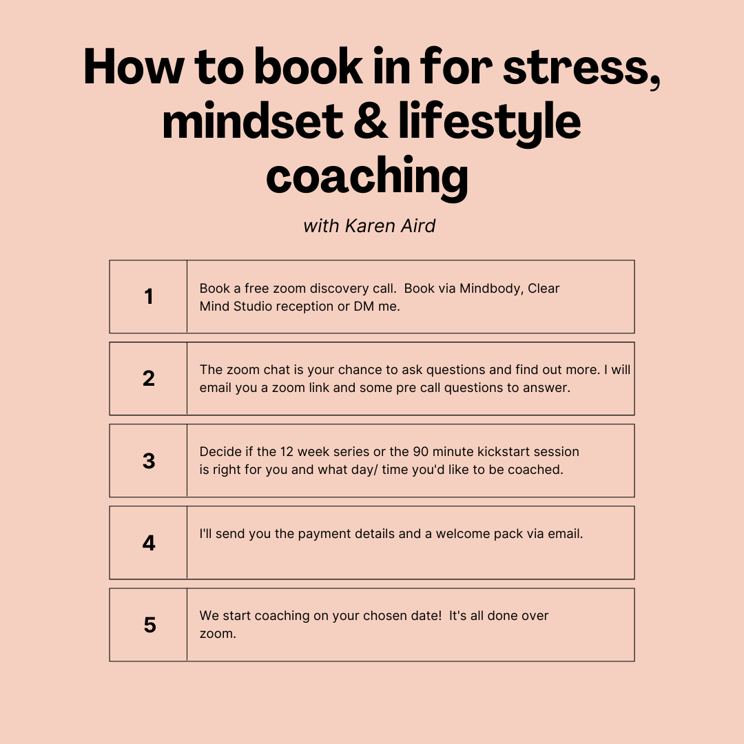 Stress Mindset & Lifestyle coaching