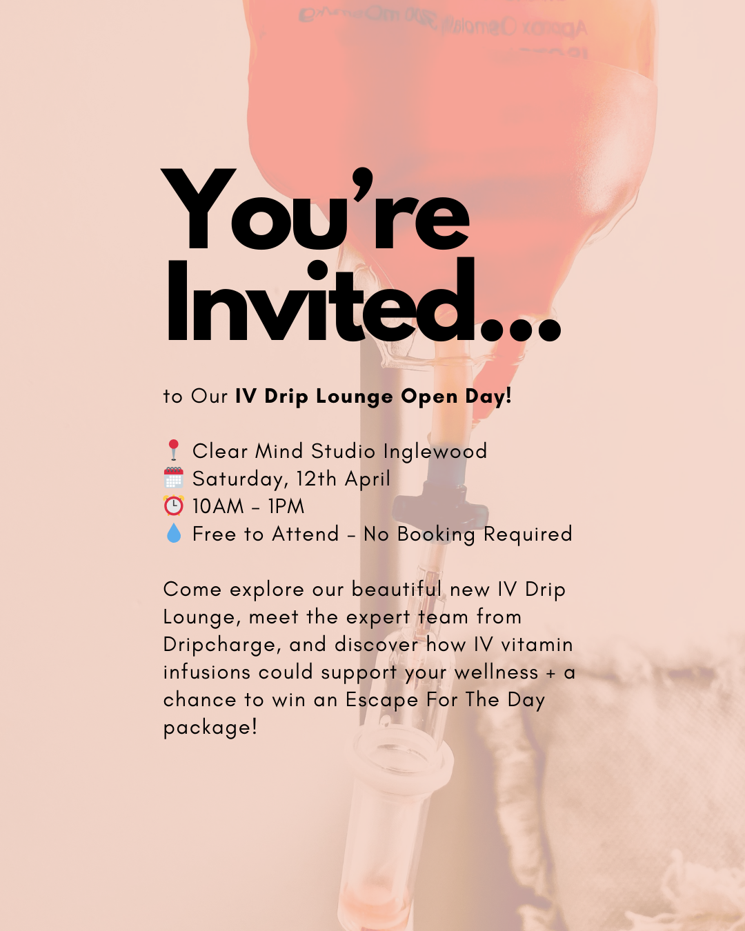 Dripcharge Vitamin IV Infusions – Boost Energy, Hydration & Wellness ...