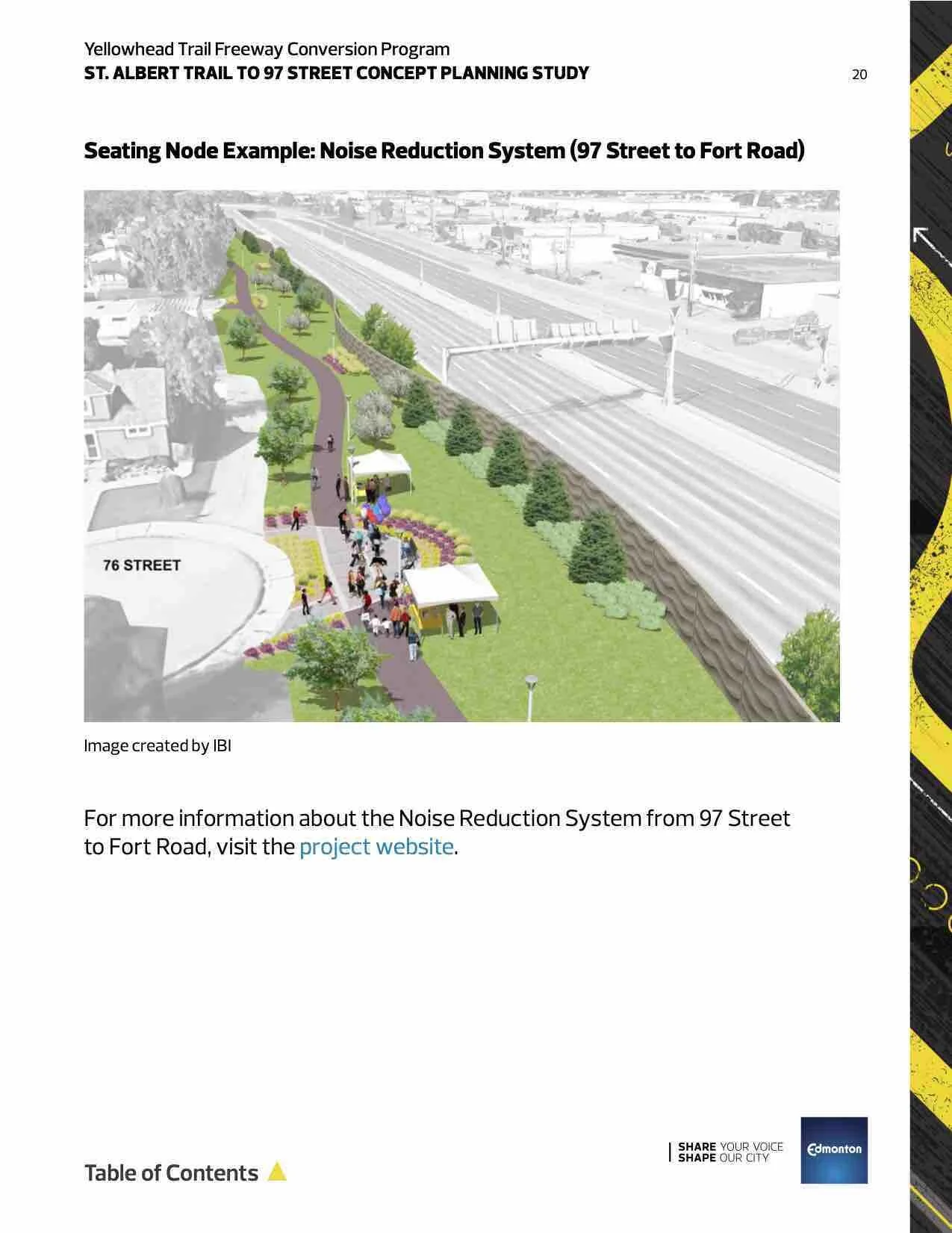 Yellowhead Trail Freeway Conversion concept plan — Bike Edmonton