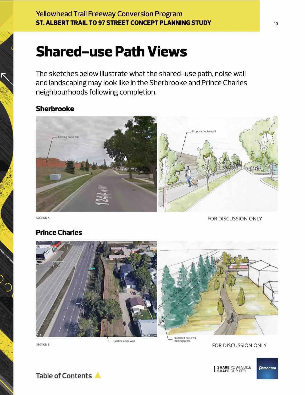 Yellowhead Trail Freeway Conversion concept plan — Bike Edmonton
