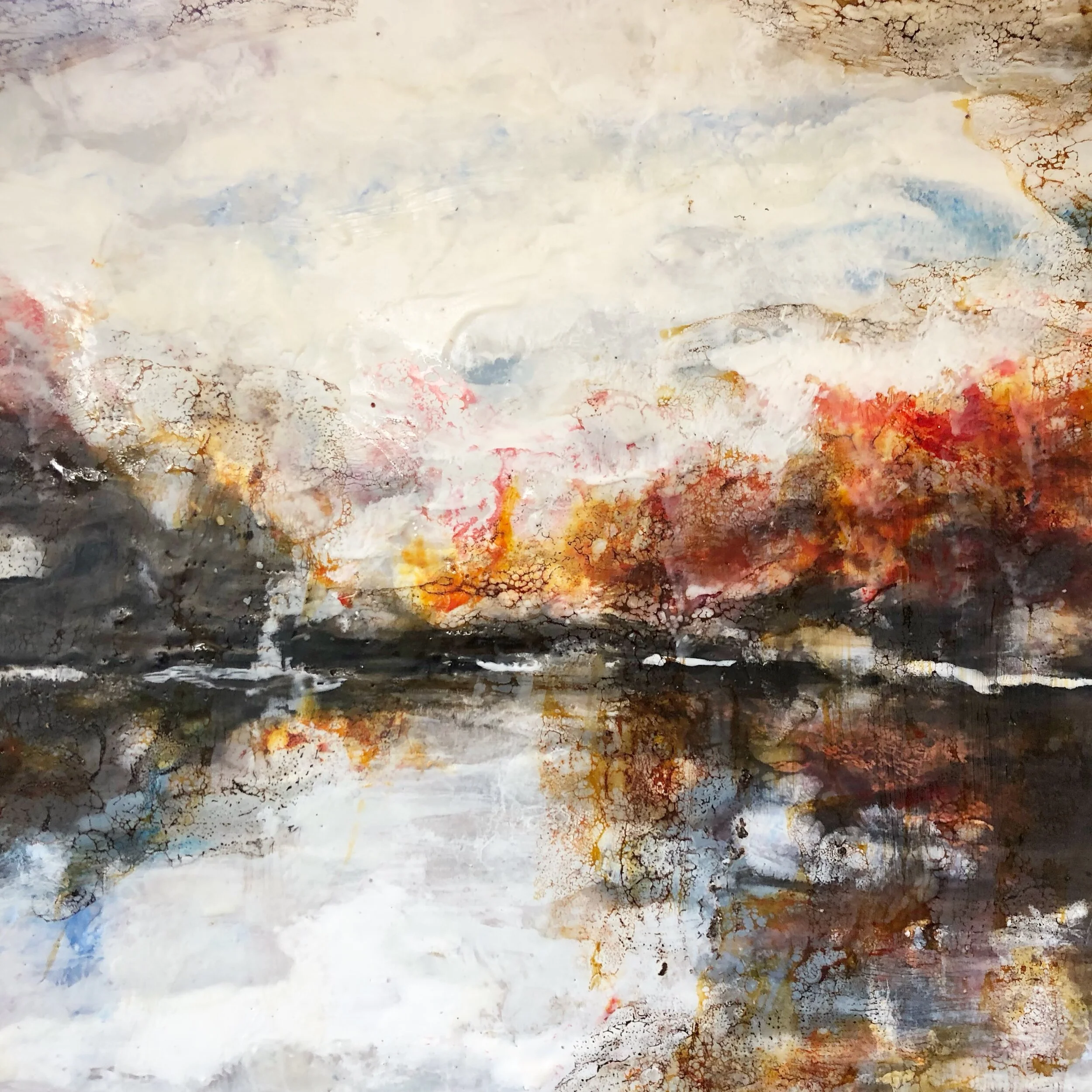 Online Encaustic Painting Courses — THERESA STIRLING art studios