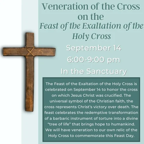 Exaltation off the Holy Cross — Saint Joseph Catholic Church