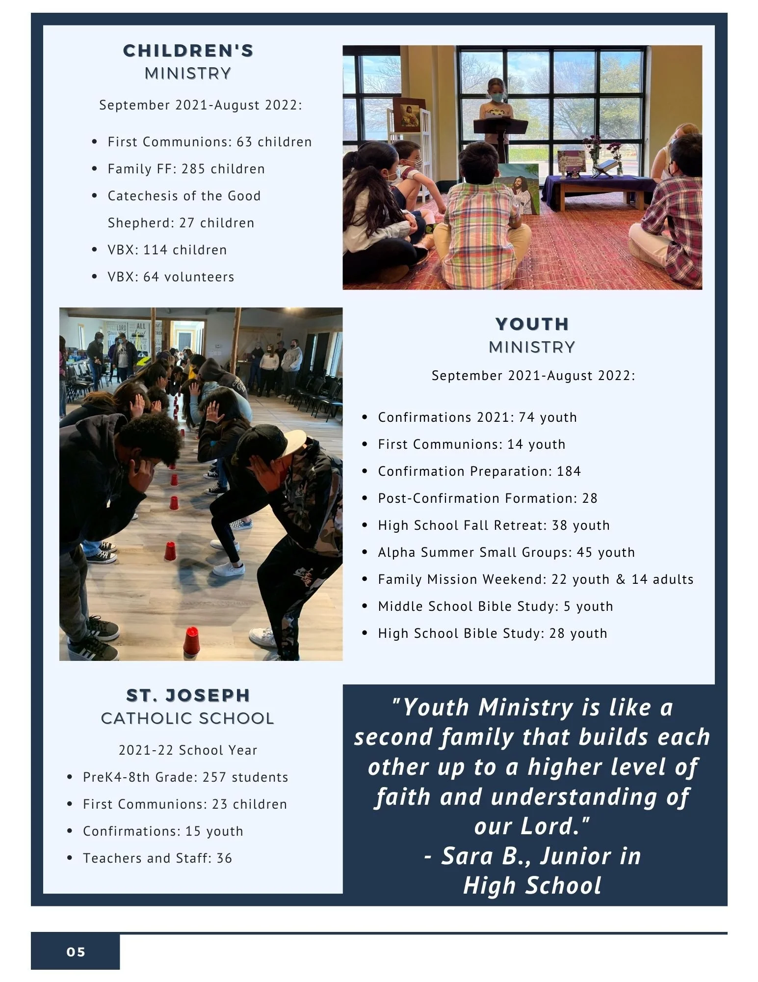 Stewardship — Saint Joseph Catholic Church — Richardson & Garland, TX