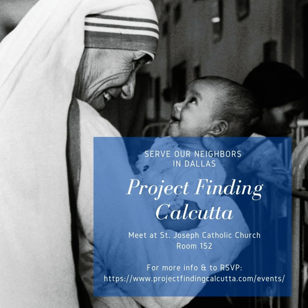 Project Finding Calcutta — Saint Joseph Catholic Church — Richardson ...