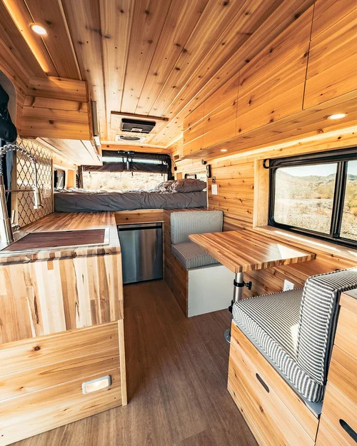 Boho Camper Vans Gallery and Photos of Past Builds