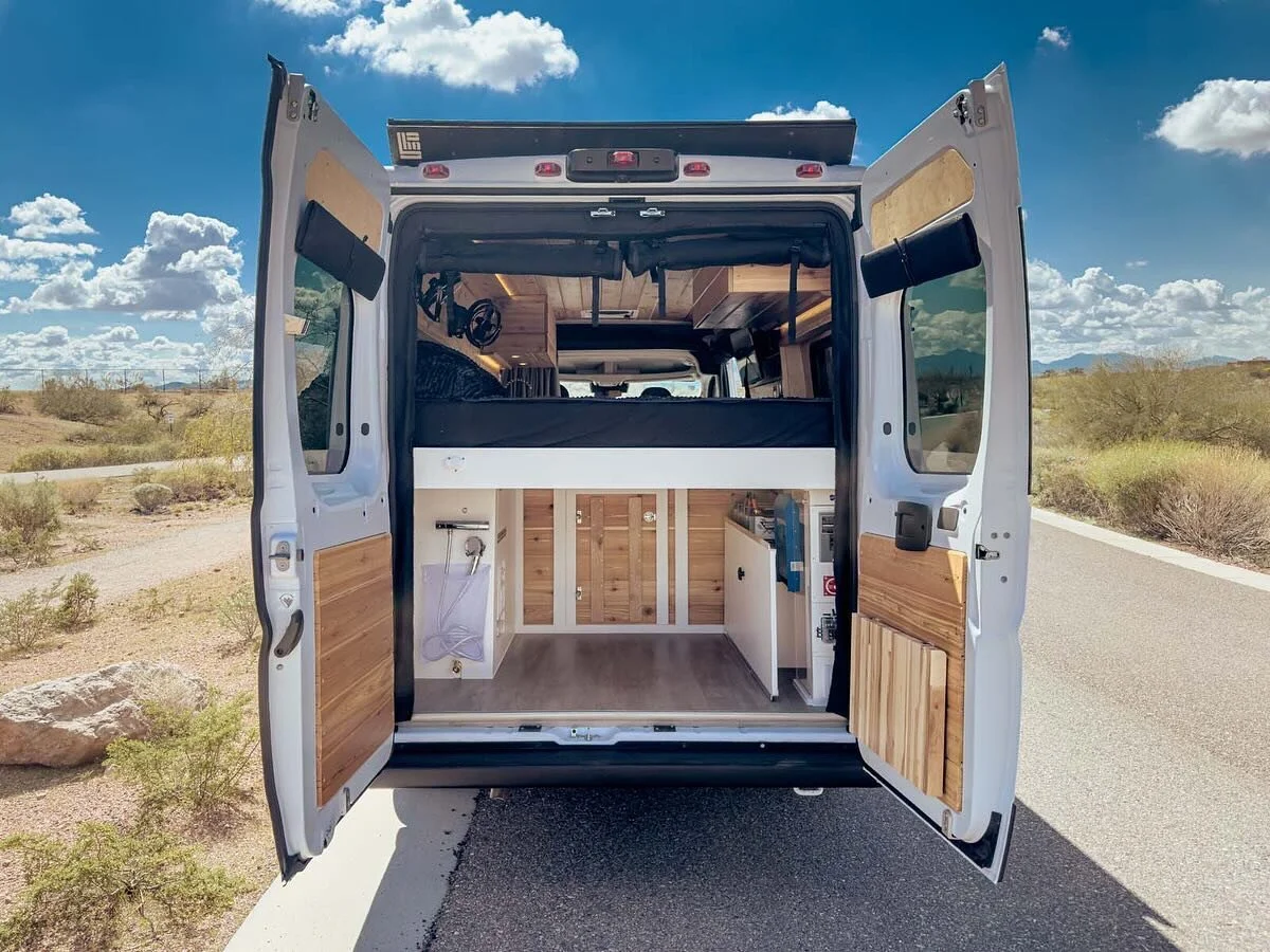 Big Red Boho Van — Buy or Rent a Camper Van | Boho Camper Vans