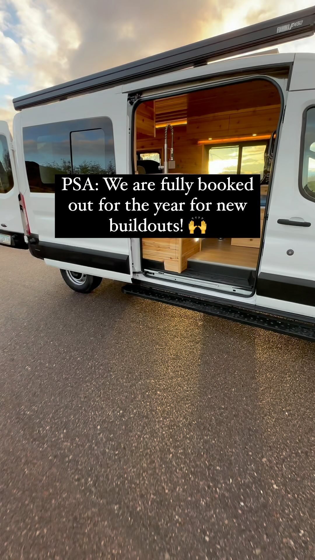 BUTTERFLY RAM Promaster Camper Van