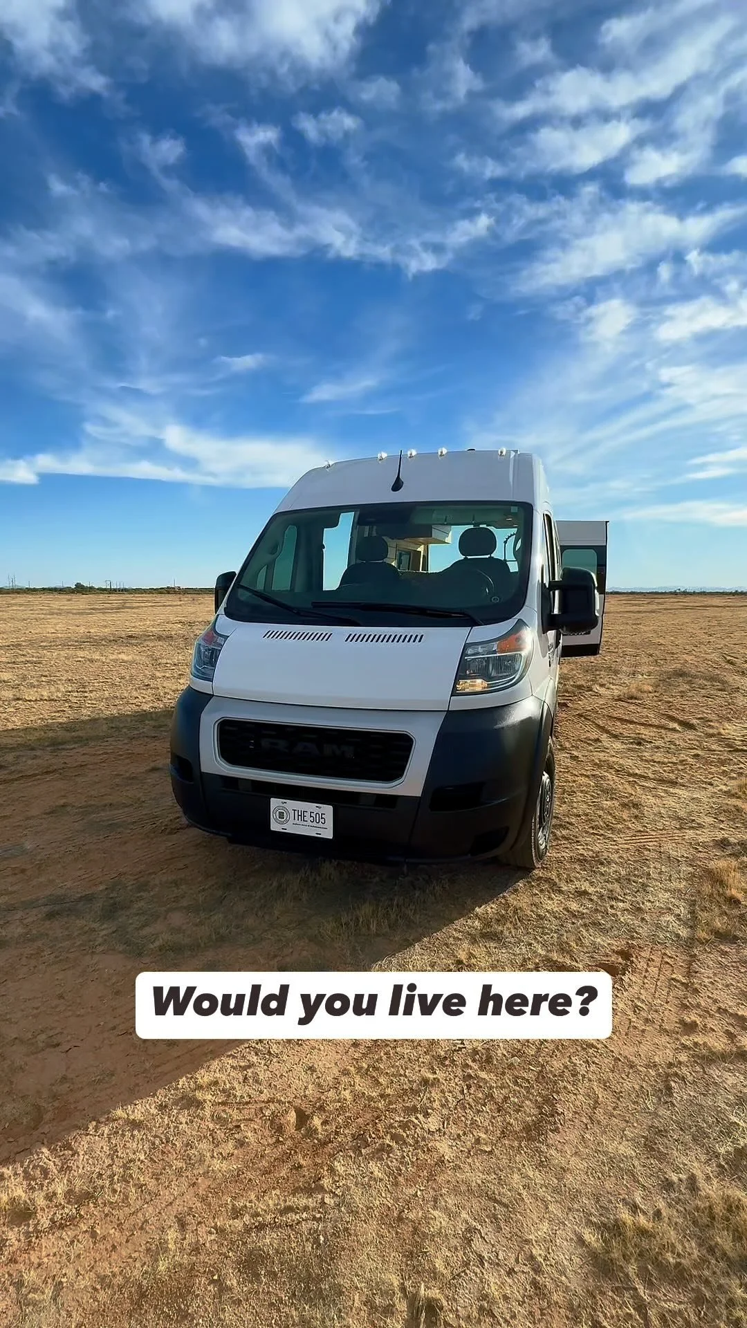 FIN RAM Promaster Camper Van