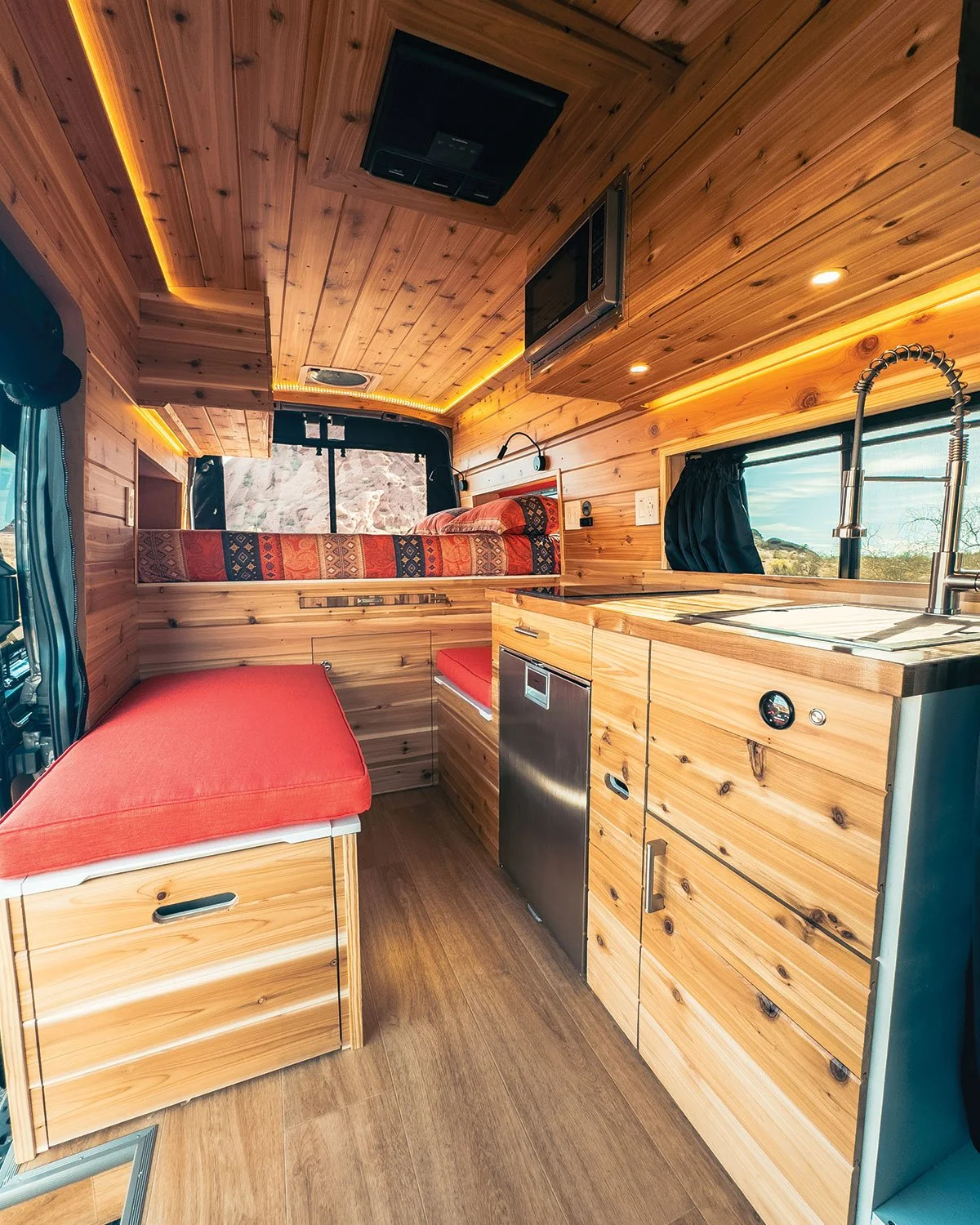 Boho Camper Vans Gallery and Photos of Past Builds